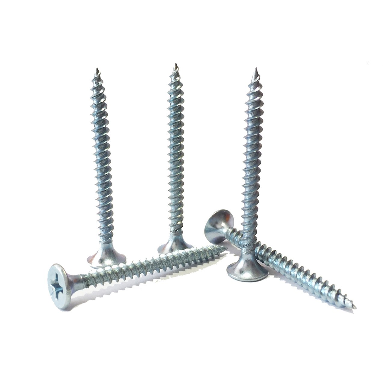 Tornillo Drywall Punta Fina Zincado Blanco - Lituo
